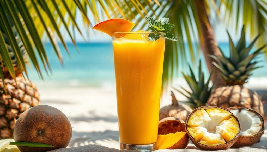 Tropical Mango Smoothie: Delish And Refreshing In 5min