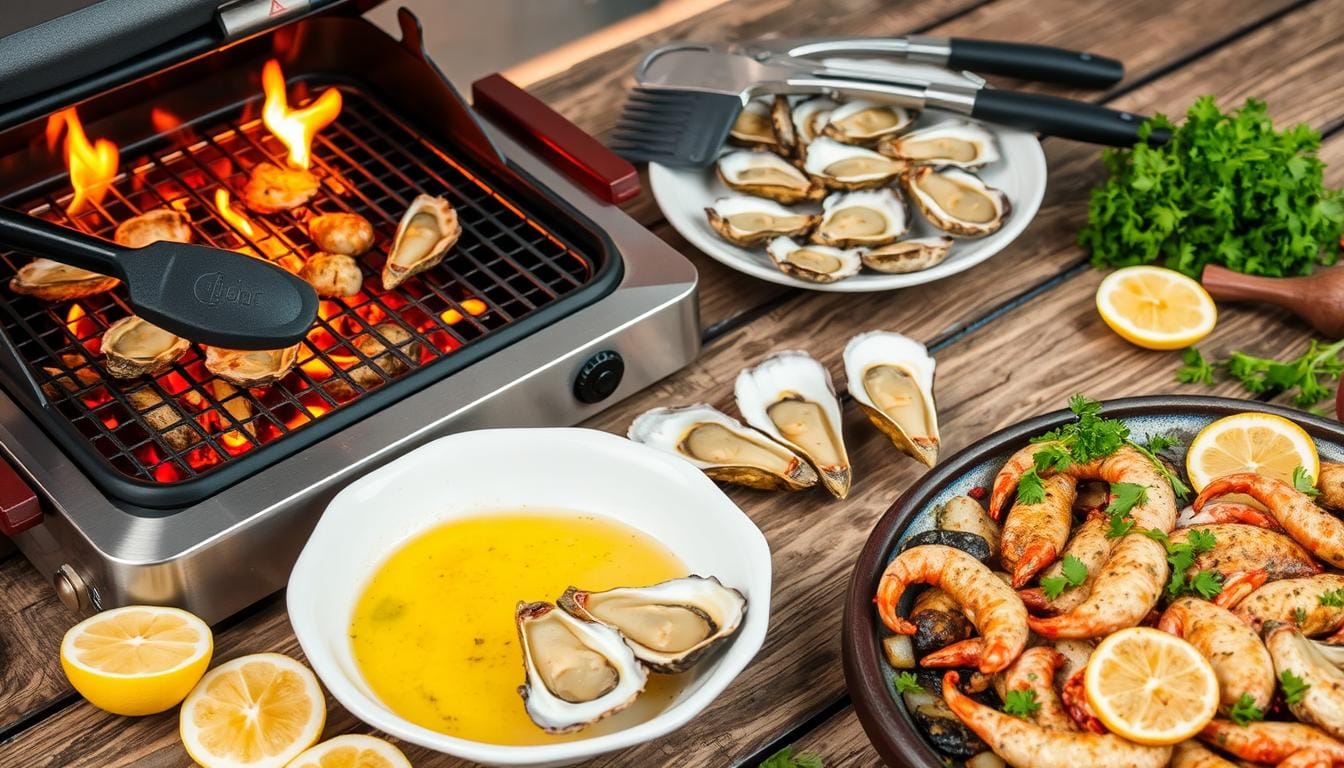 Mouth-Watering Grilled Oysters - A Seafood Treat